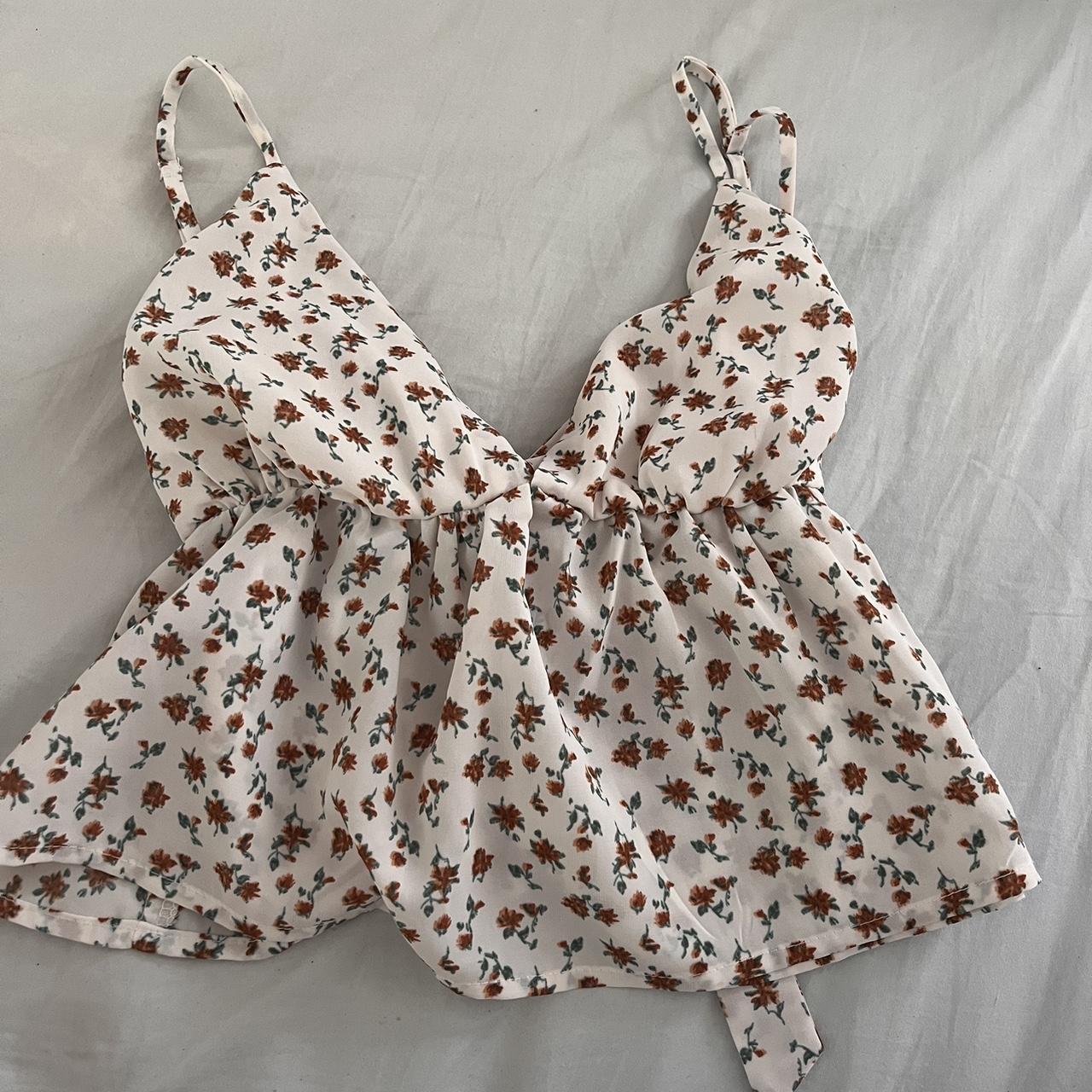Princess polly tank - floral so cute for spring... | Depop