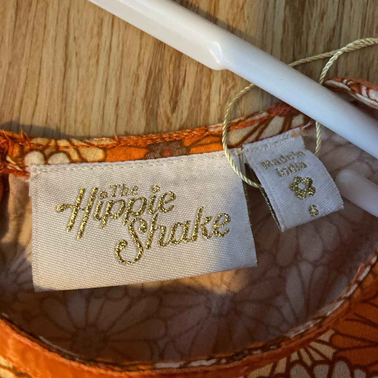 Cute lil Hippie Shake dress! Retro print, min dress,... - Depop