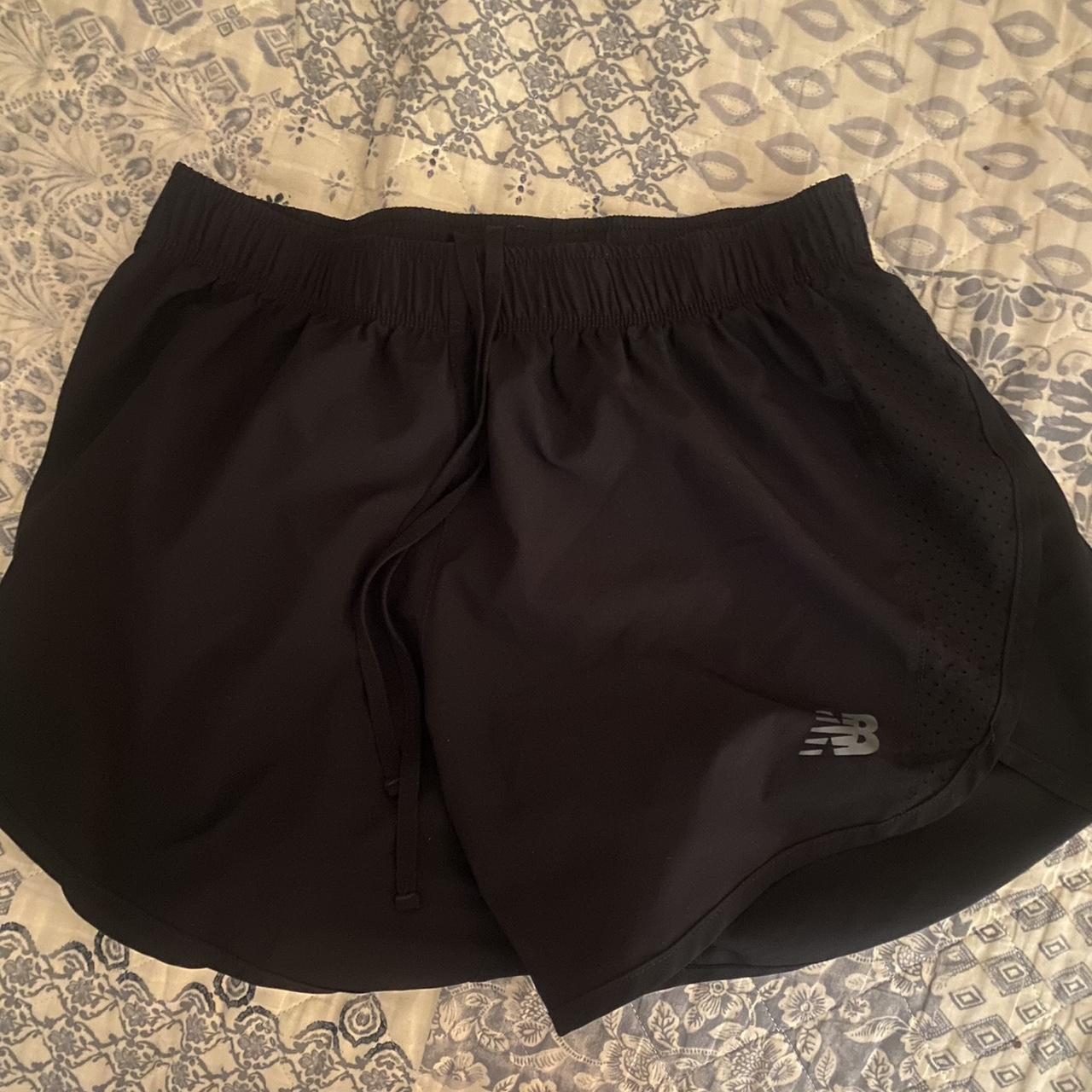 New Balance Black Athletic shorts, size XS. Worn a... - Depop