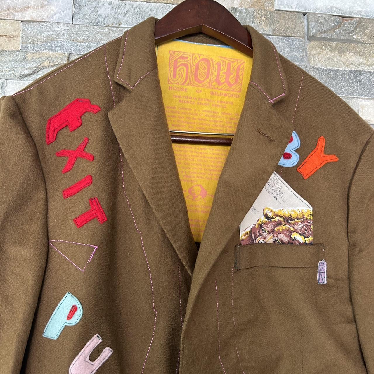 Cool house of wildwood bode esc cashmere jacket - Depop