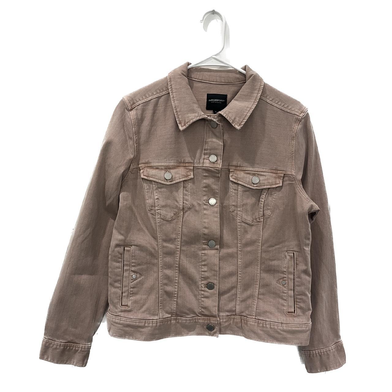 Liverpool Los Angeles Women's Pink Jacket | Depop