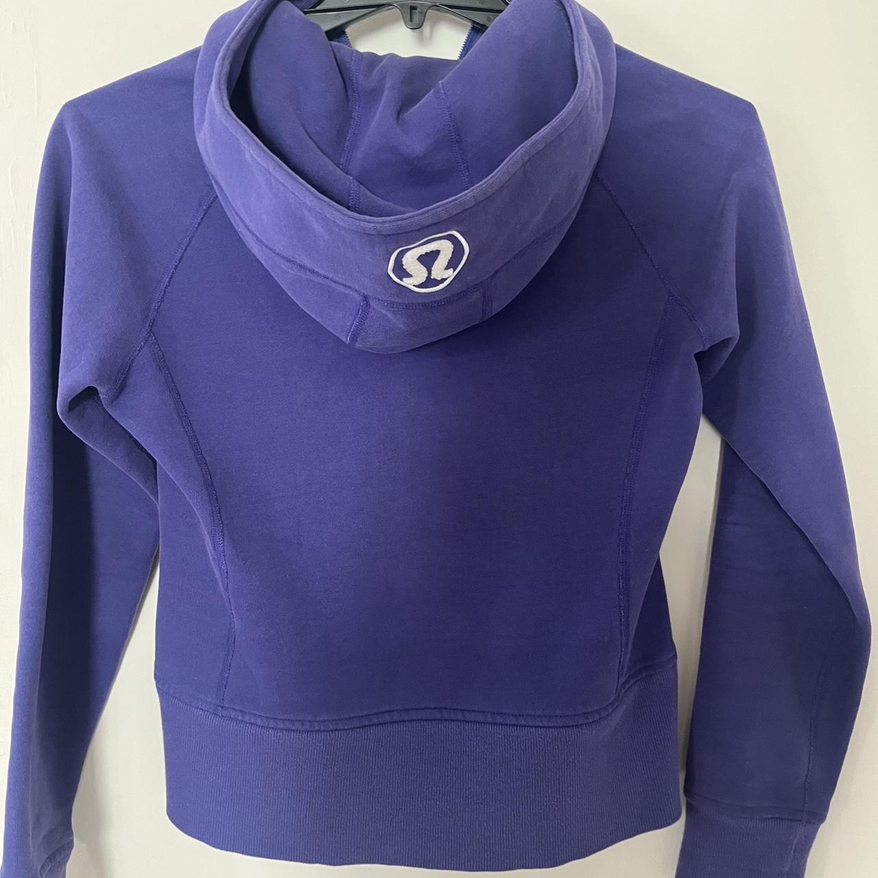 lululemon purple scuba jacket #lululemon #jacket... - Depop