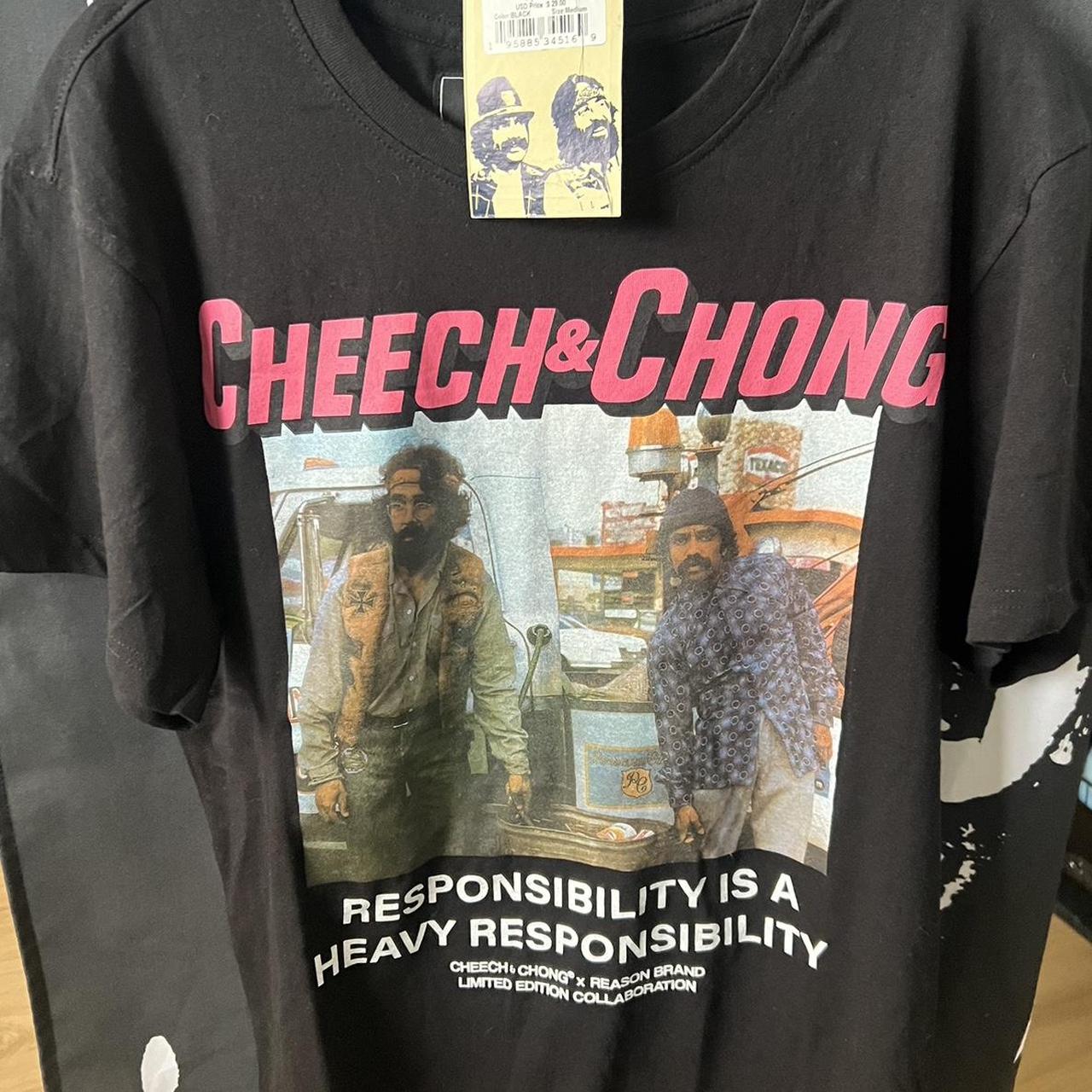 Cheech and Chong shirt 💚 Brand new with tags - Depop