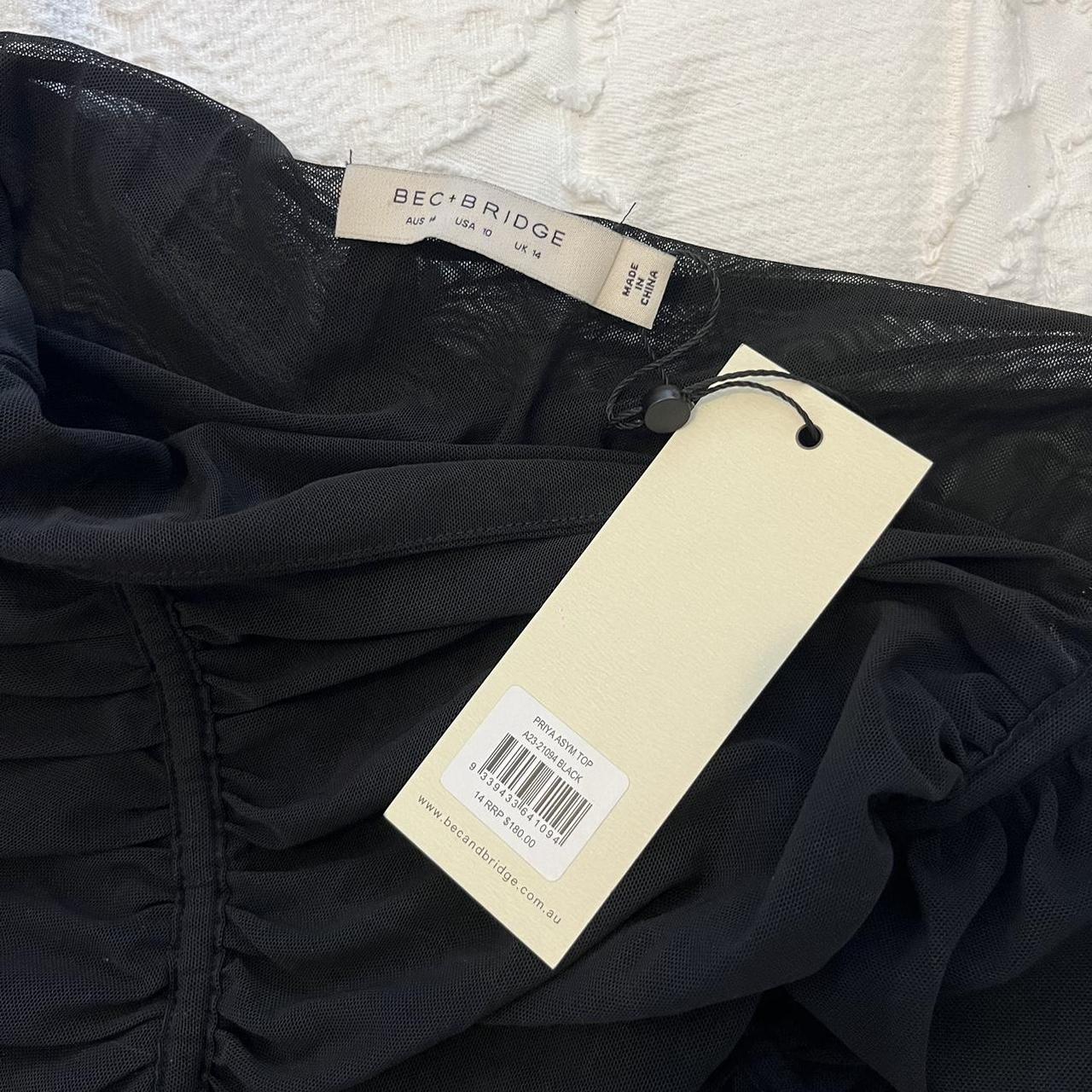 🖤 Bec & Bridge Priya Asym Top in Black 🖤 Gorgeous... - Depop