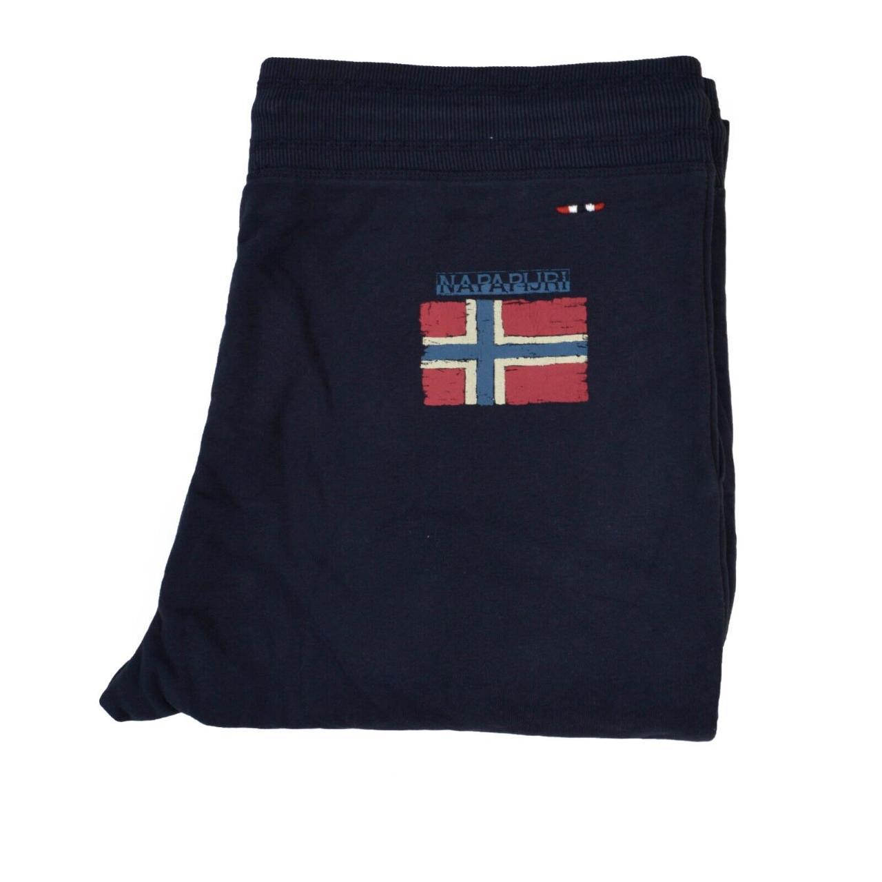 Napapijri Poly Fleece Track Pants Joggers Mens... - Depop