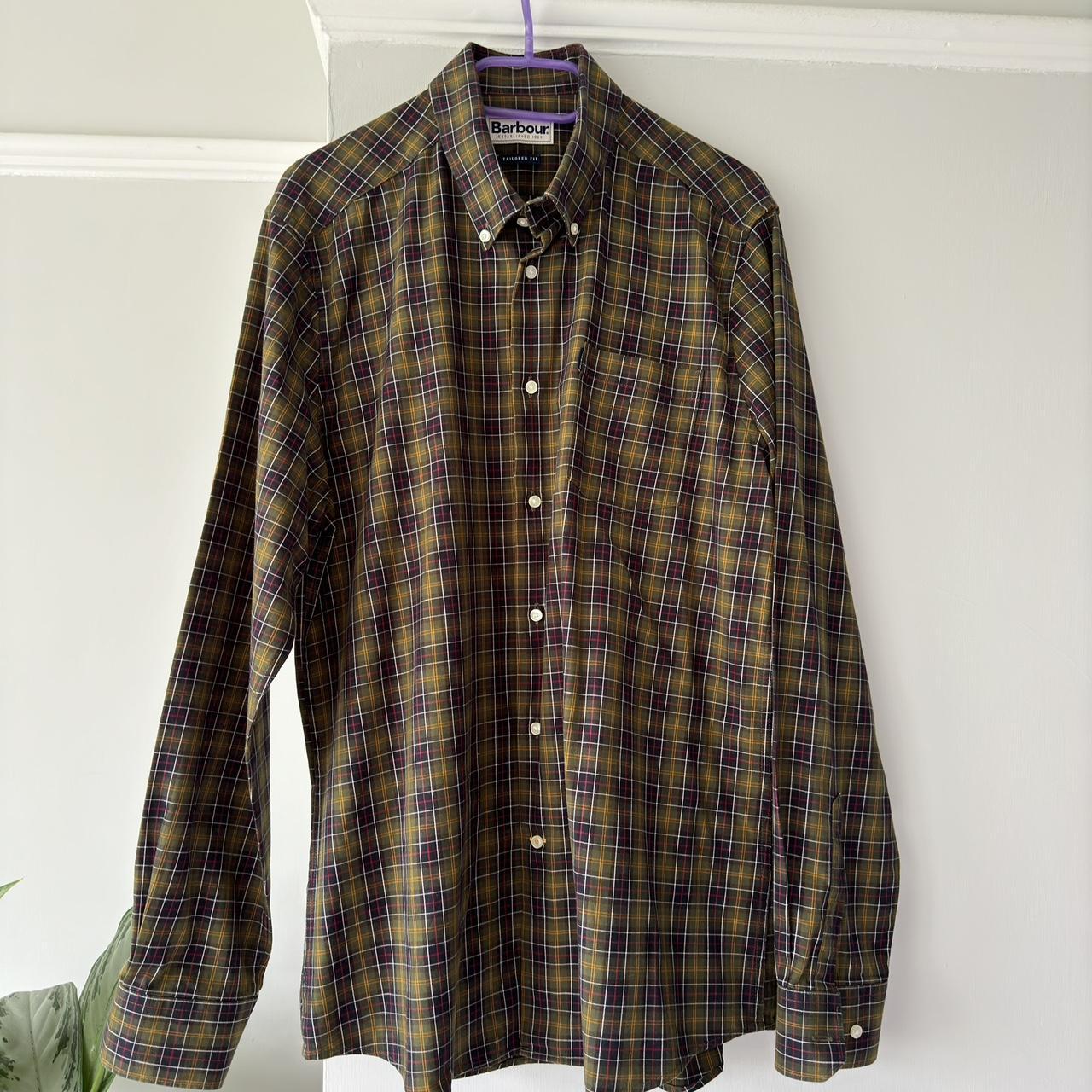 Barbour Check Tailored Fit Shirt Men’s Barbour... - Depop