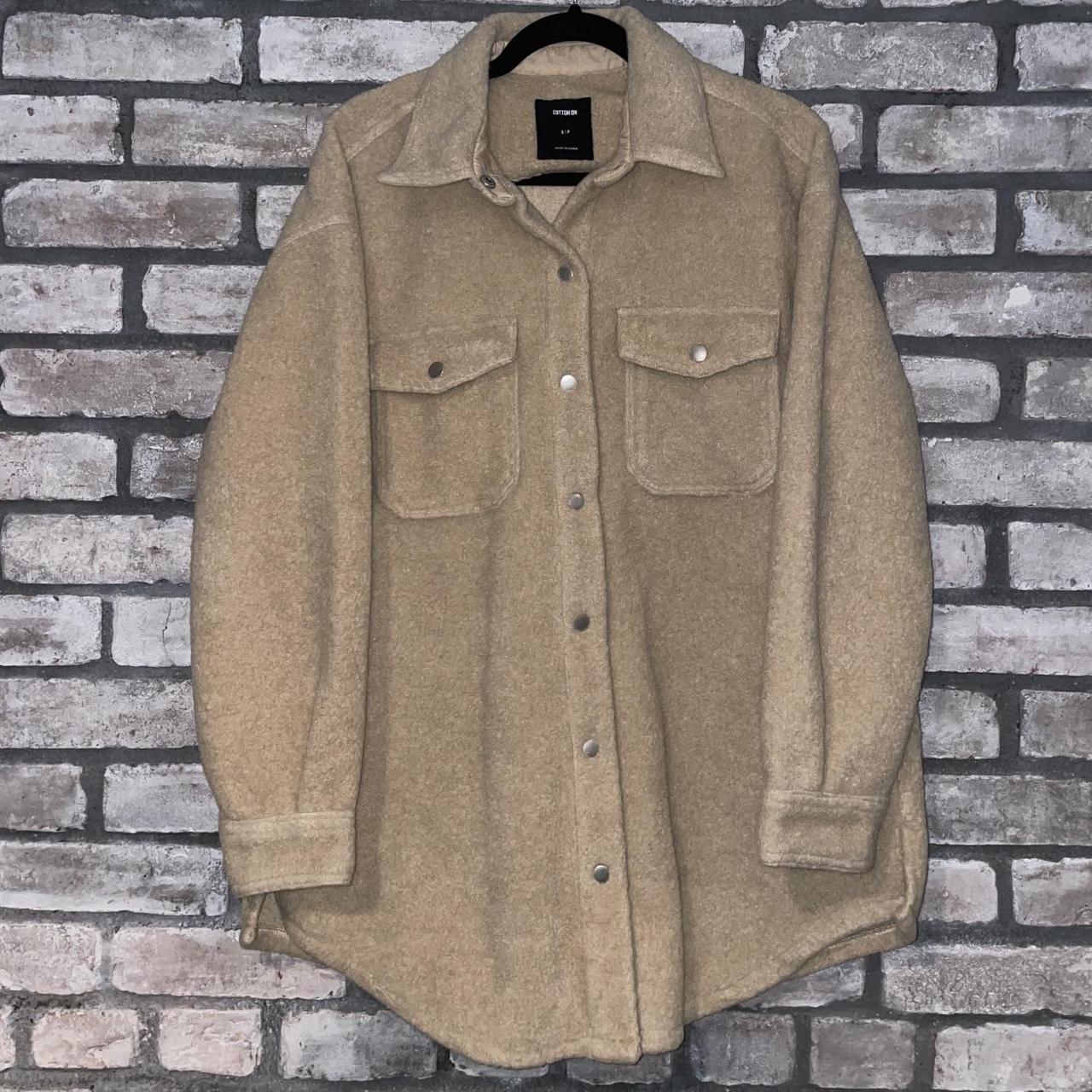 Cotton On shacket Worn only twice so it is in great... - Depop