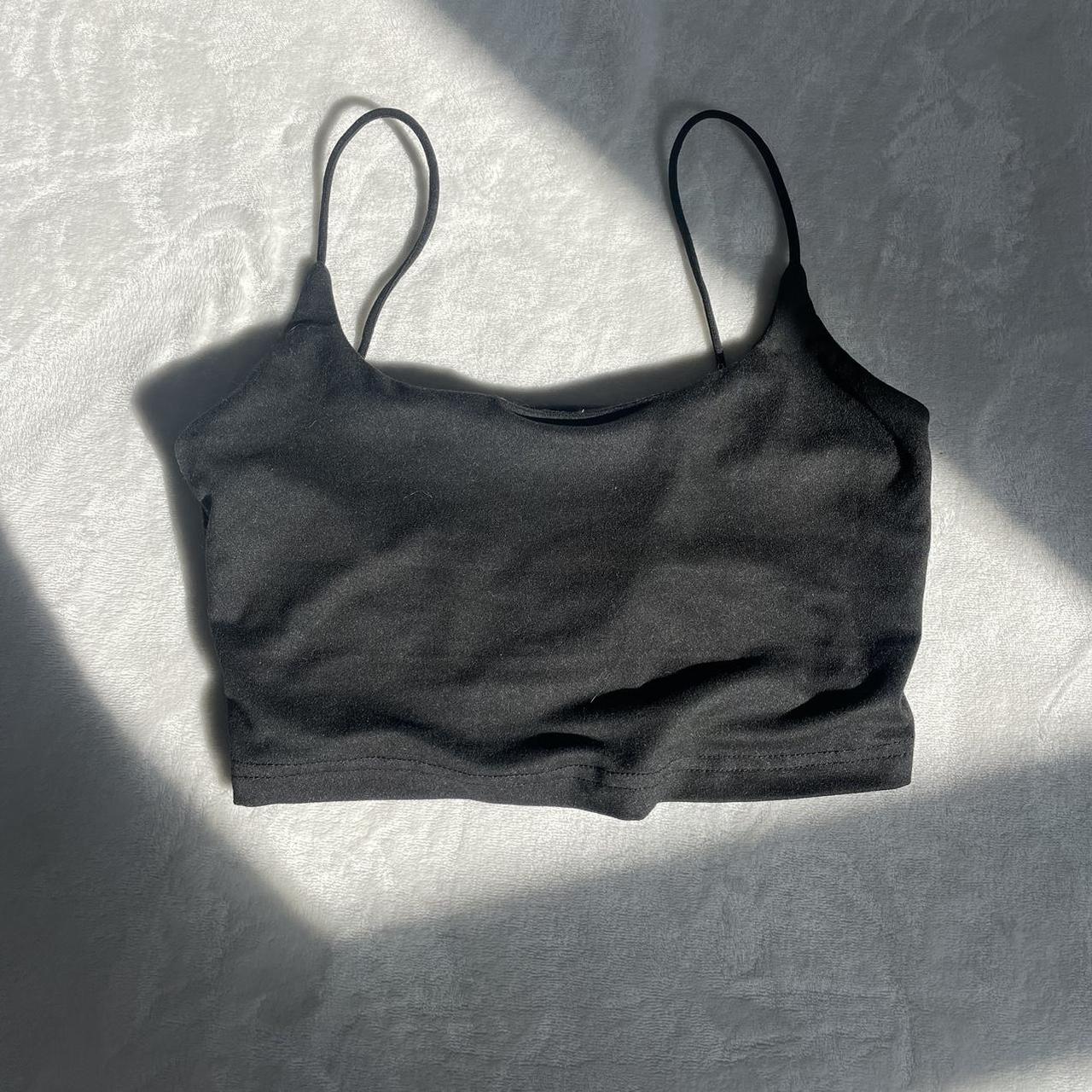 🖤 Black Cropped Tank Top 🖤 A classic staple for any... | Depop