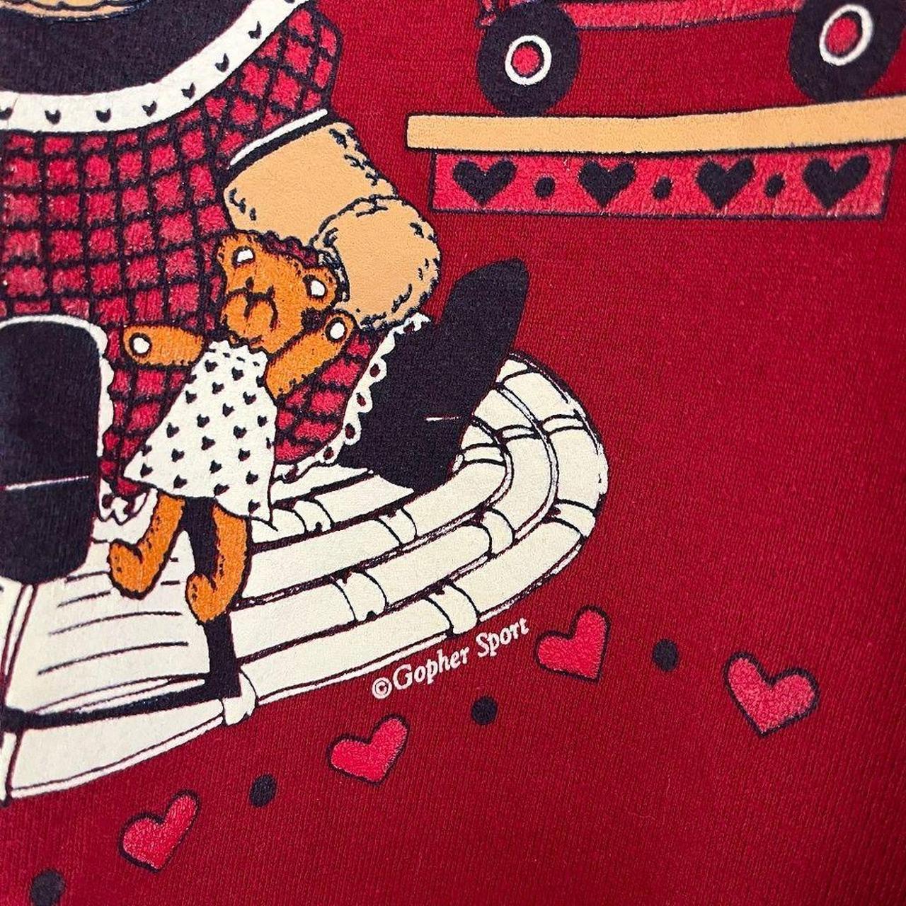 Vintage 90s Gopher Sport "Bear Collector"' Crewneck... - Depop