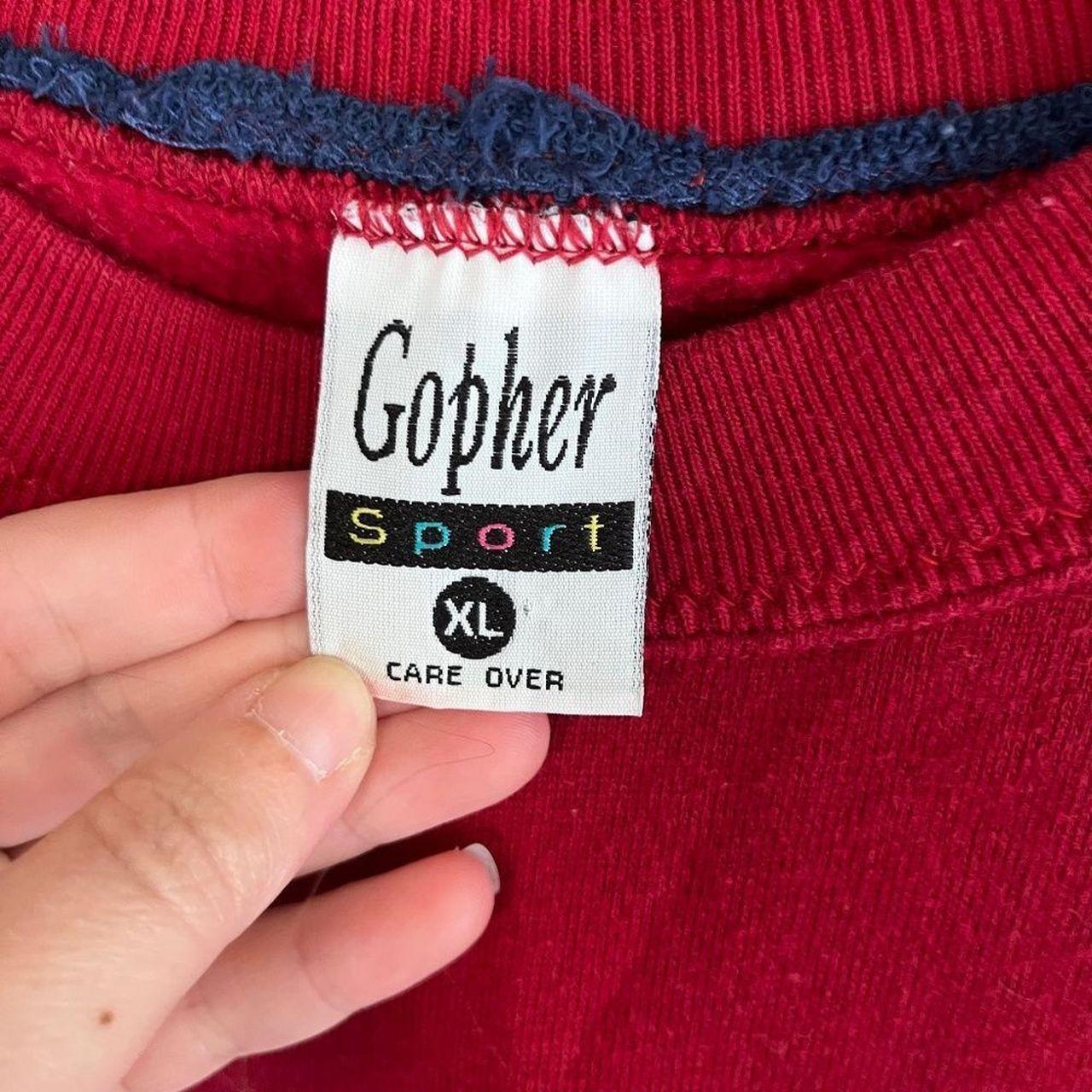 Vintage 90s Gopher Sport "Bear Collector"' Crewneck... - Depop