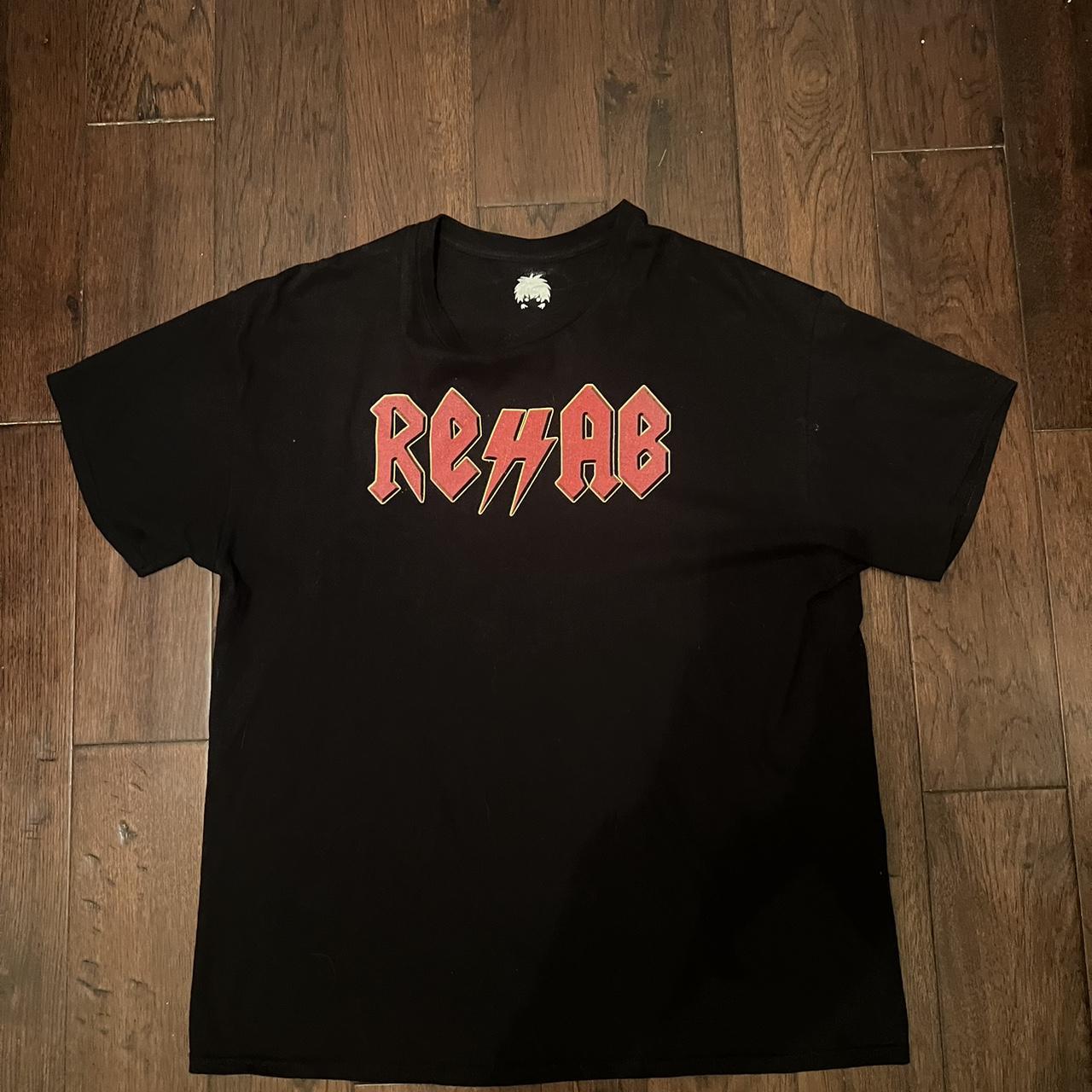 @stunmic Black Rehab tee #rehab #stunmic #osamason... | Depop
