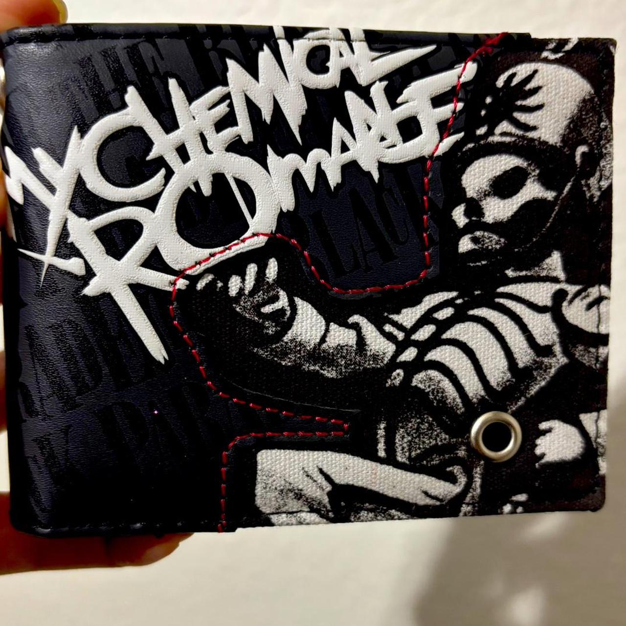 my chemical romance wallet goth punk 90s 2000s emo... | Depop