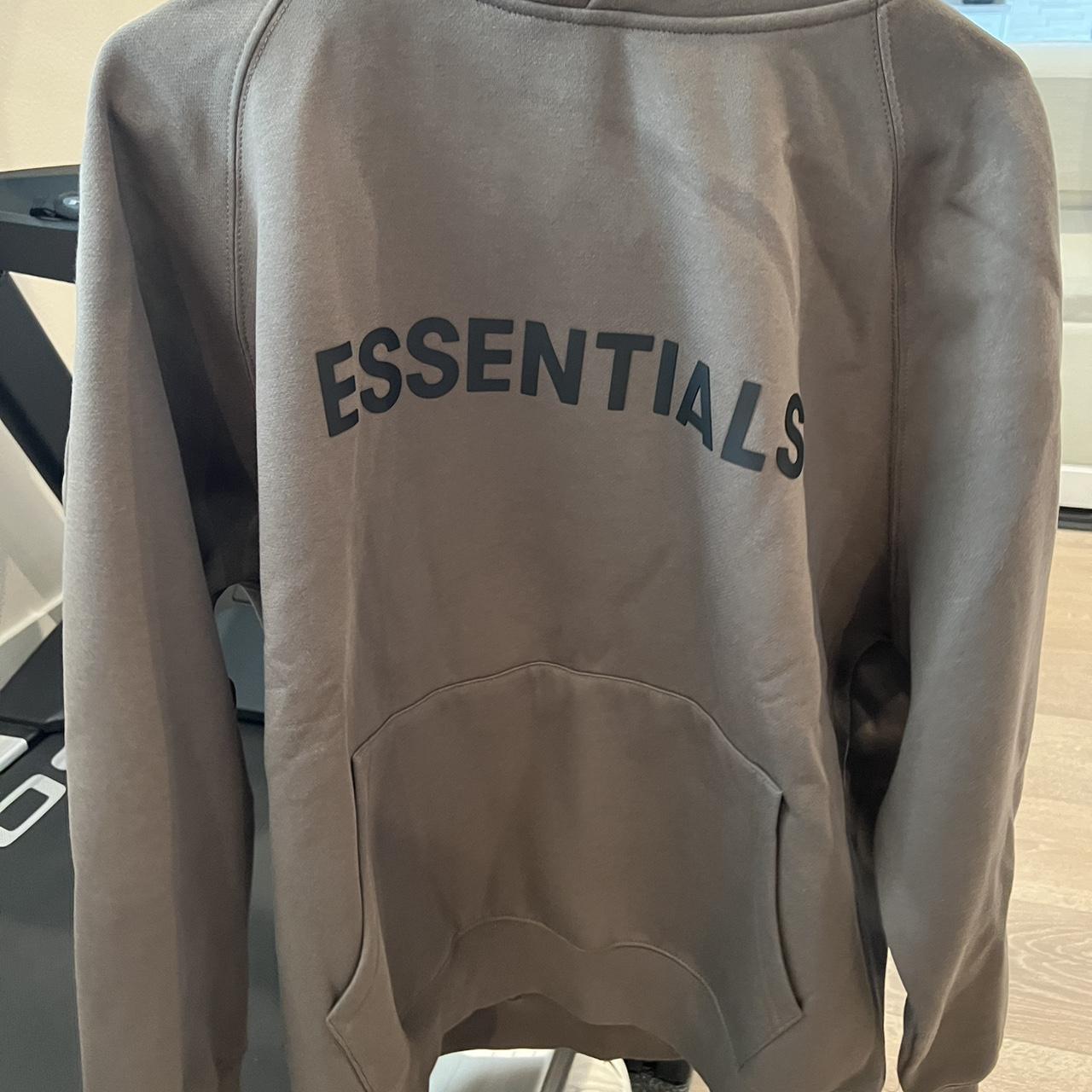 Essentials Khaki Sweater No... - Depop