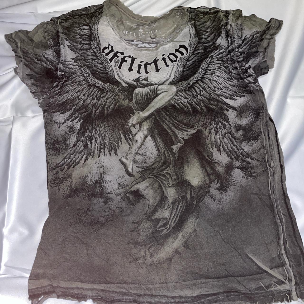 Rare affliction joint. Fits like medium/large. DM... - Depop