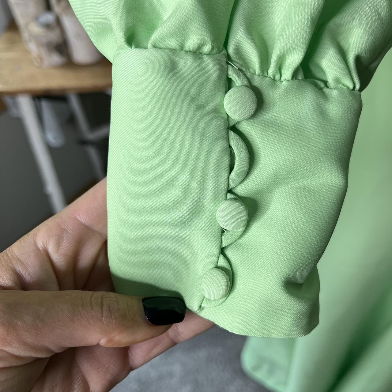 Amazing Vintage 70s maxi dress with poof long... - Depop