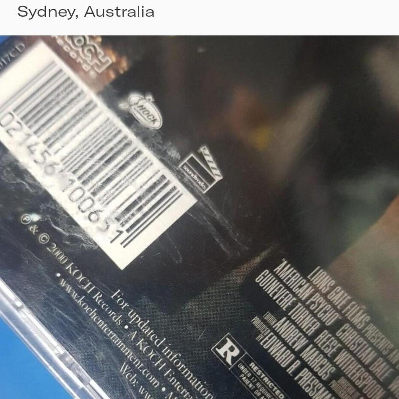 2000 American Psycho Original Movie Film Soundtrack... - Depop