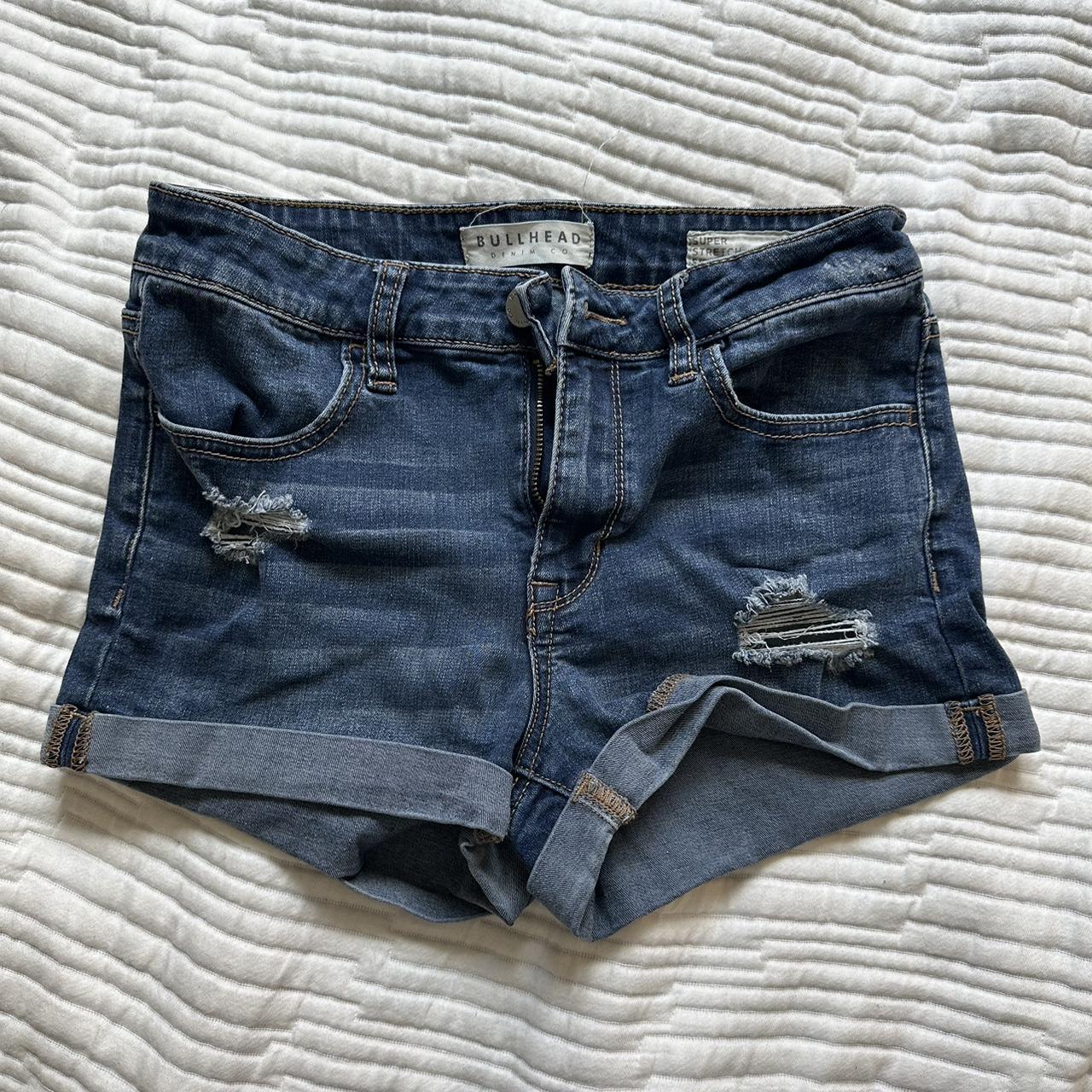 PACSUN denim shorts Bullhead brand Size 27 - Depop
