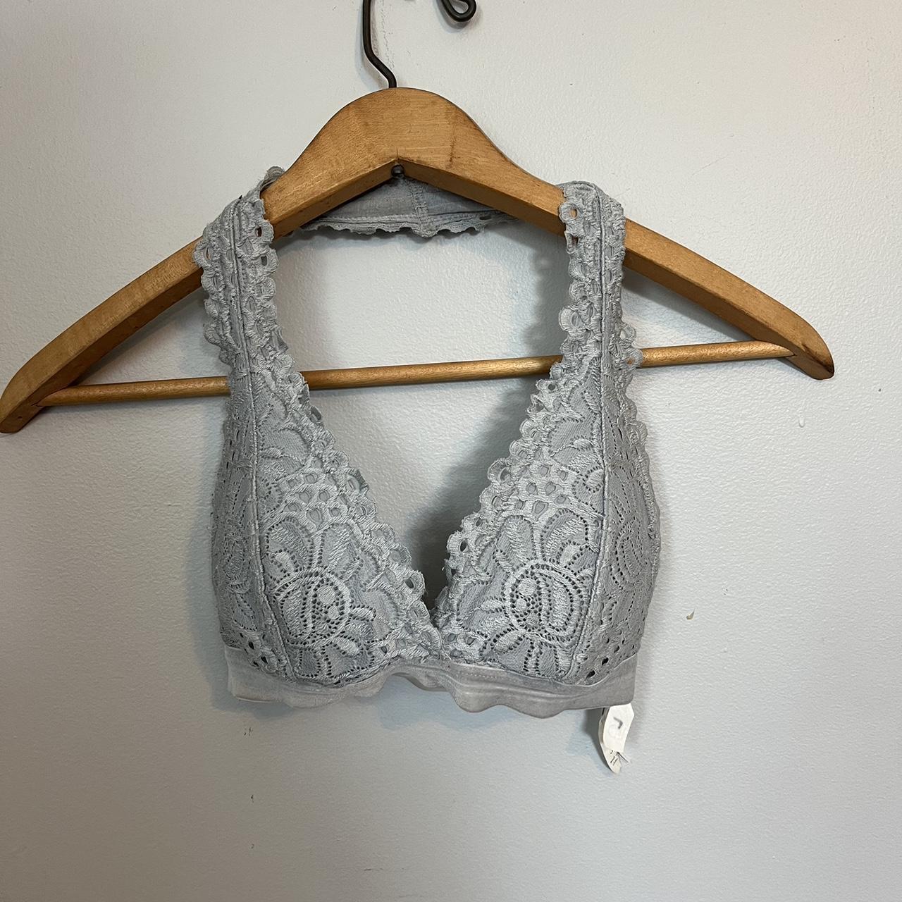 Garage Women's Grey Bra | Depop