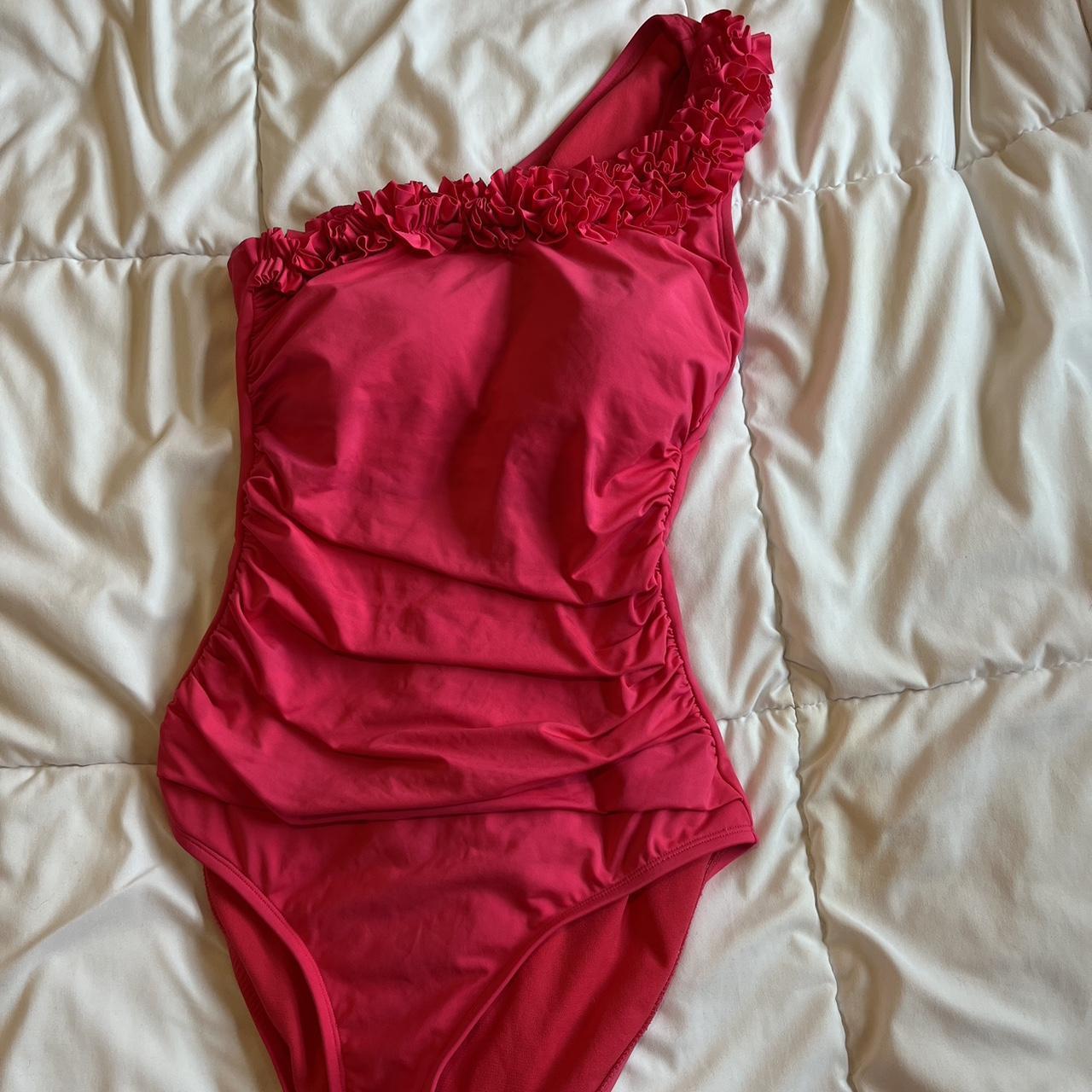 Vintage One Piece Pink Swim Suit Brand Is Kenneth Depop