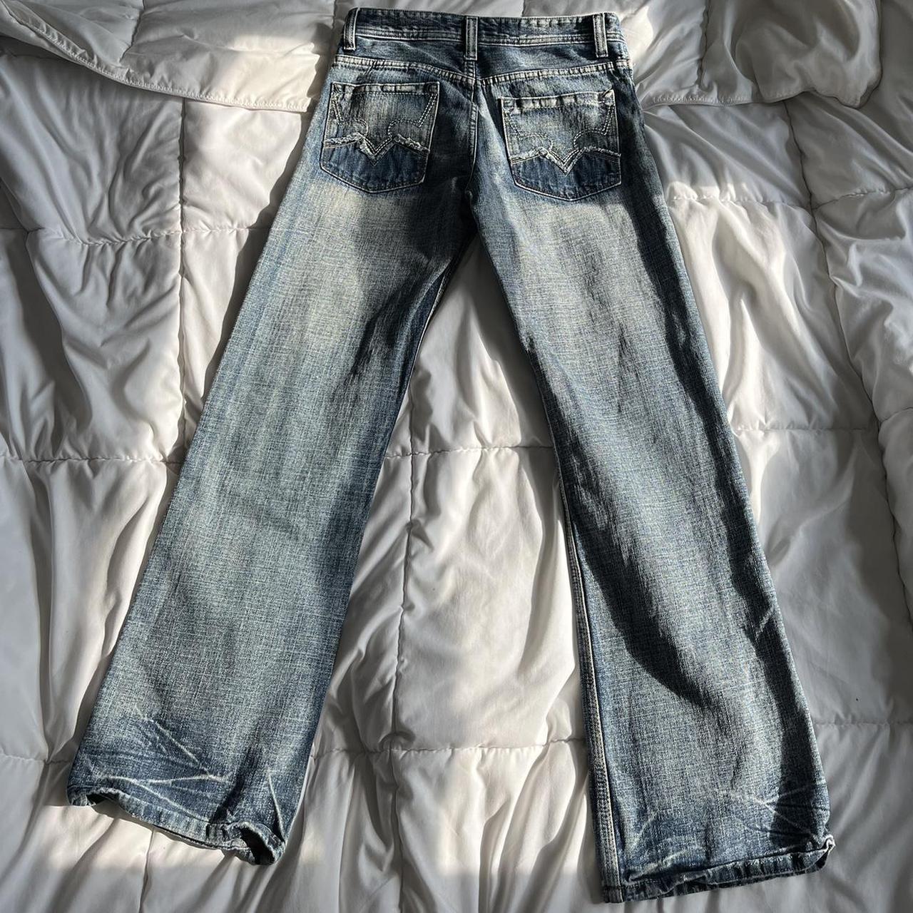 vintage route 66 bootcut denim jeans size 29x32... - Depop