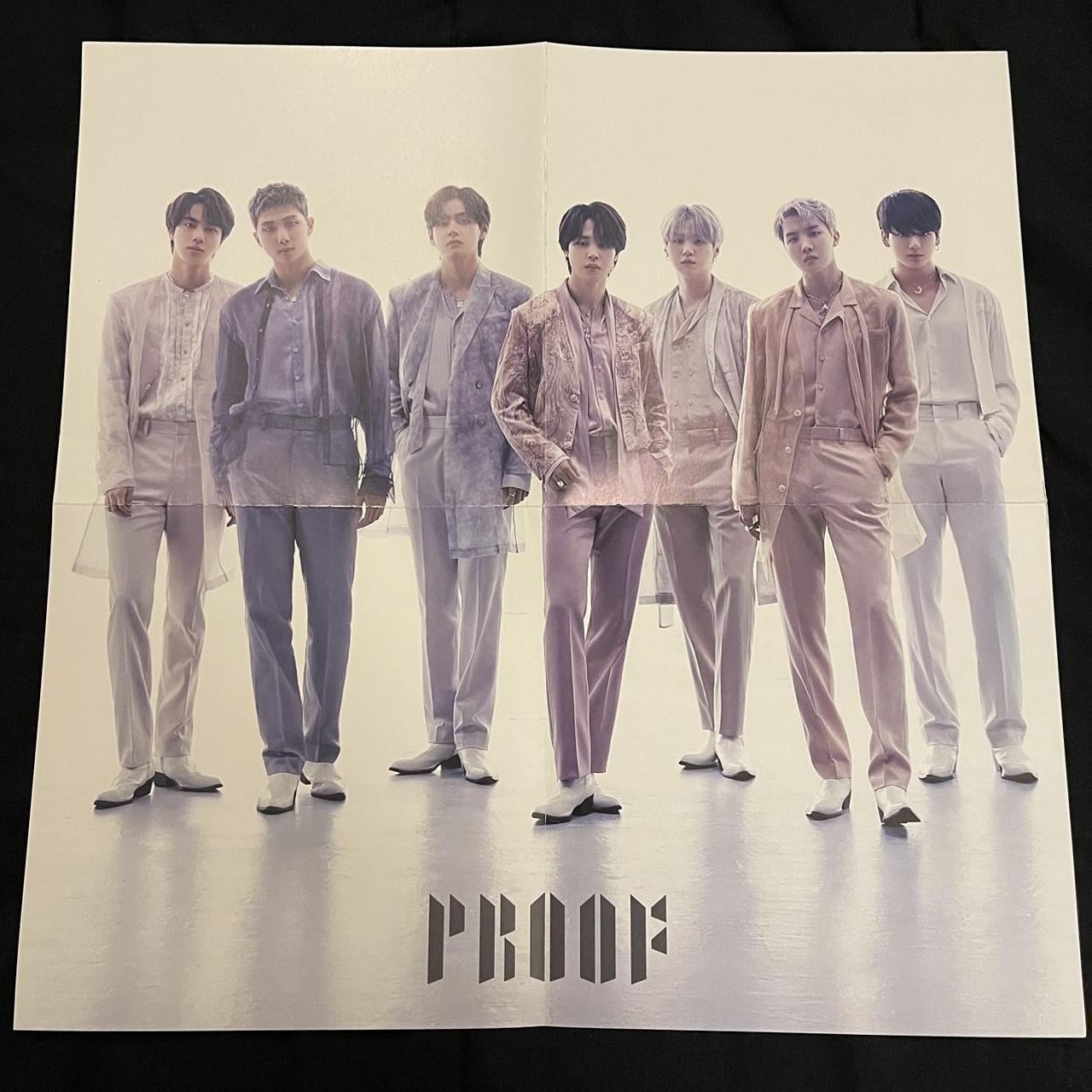 BTS PROOF POSTER - Good as new !! - No damages! -... - Depop