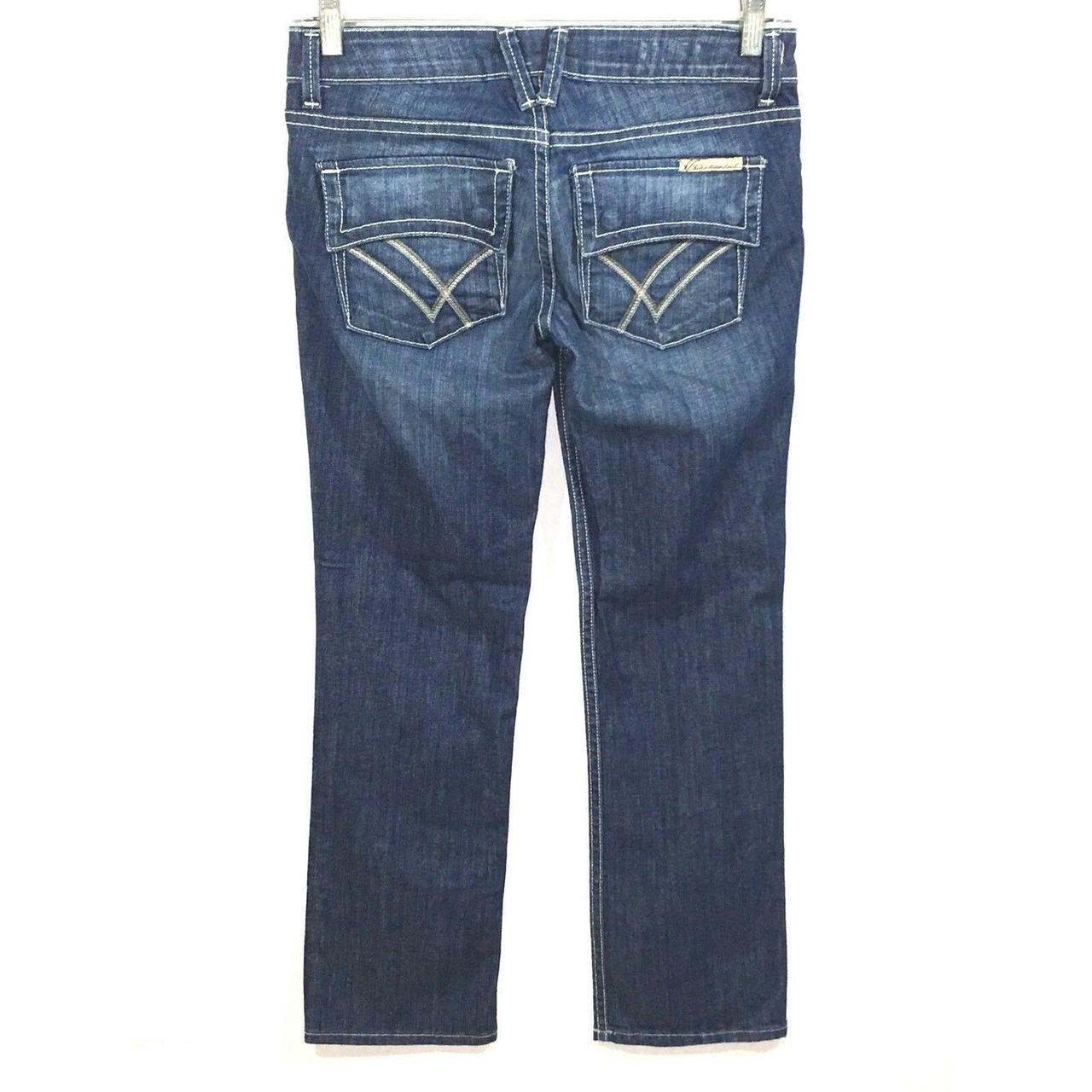 William Rast Jeans Belle Capri Crop Snap Button Back... | Depop