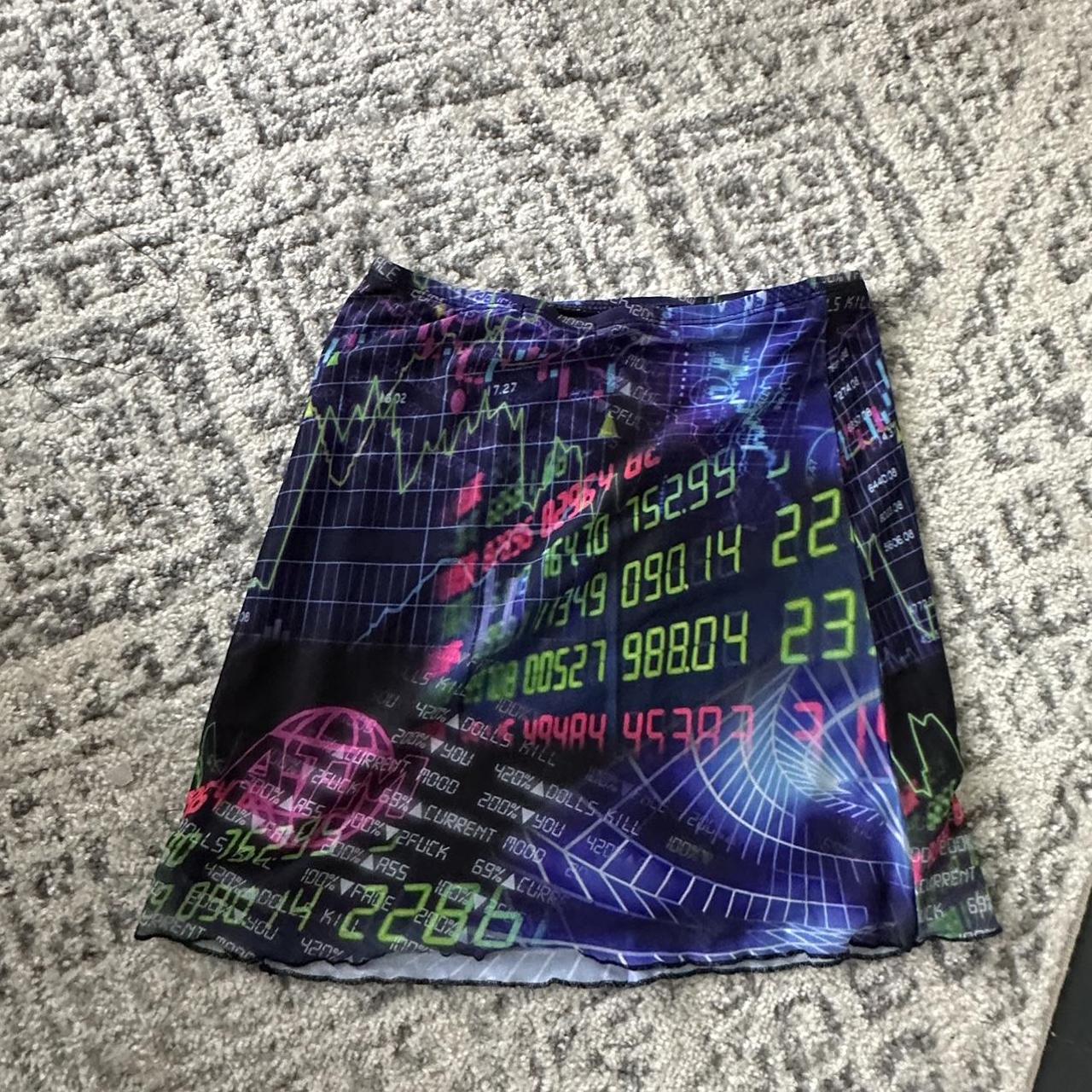 rave skirt super cute and kind of soft! like brand... - Depop