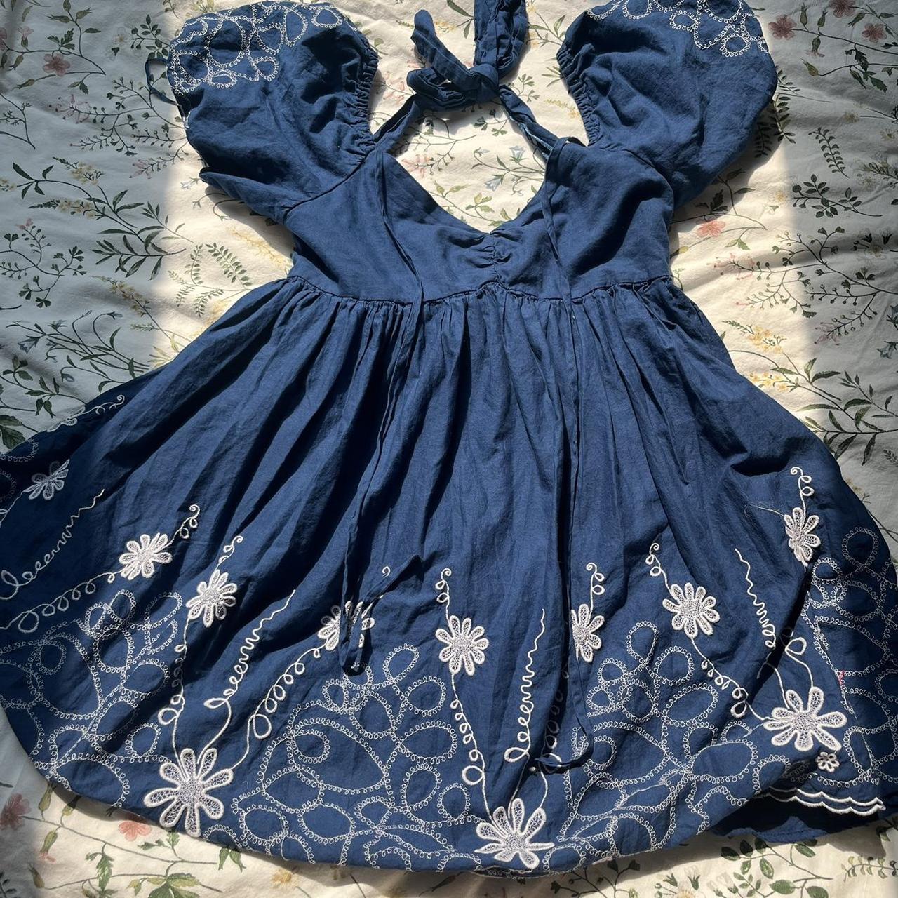 urban outfitters cottagecore mini dress adorable... - Depop