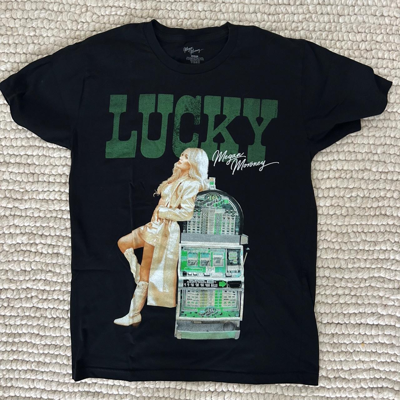 Megan Moroney Lucky Tour T-Shirt Merch | Depop