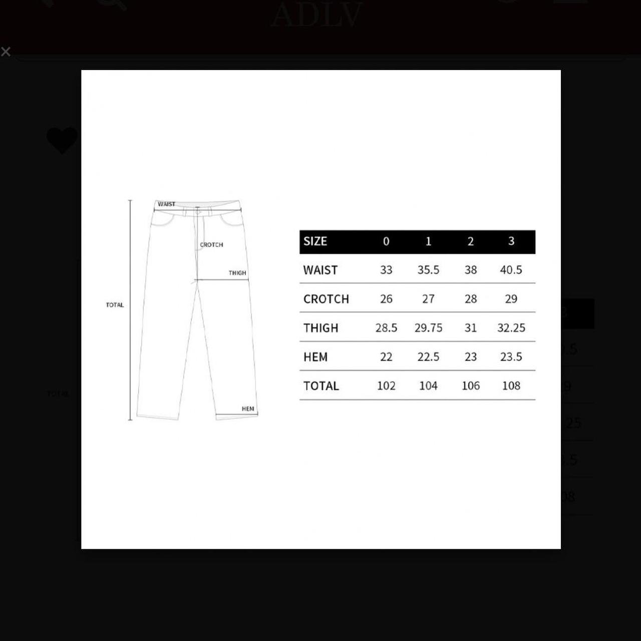 ADLV wide fit basic brush denim pants black. Brand... - Depop