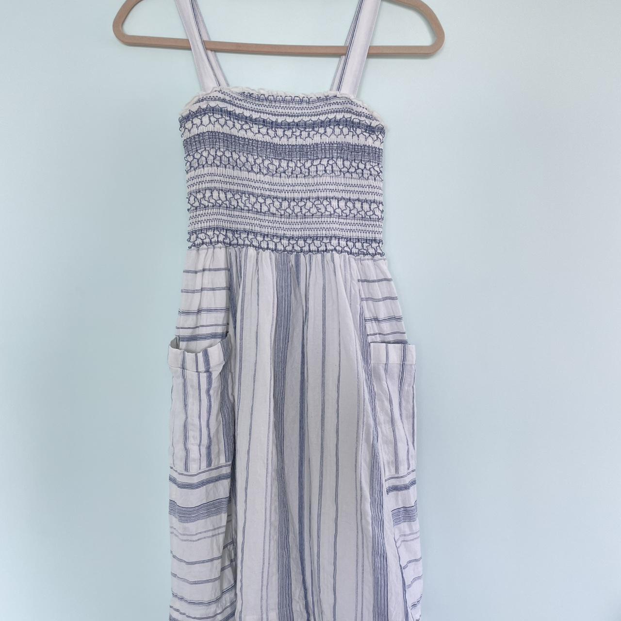 - FatFace linen (mix) summer dress - Boho style... - Depop