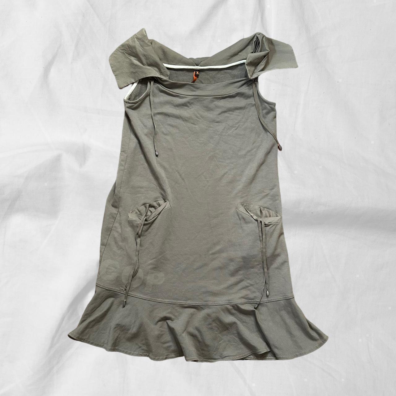 Cop copine grey neutral mini dress (Measurements... - Depop