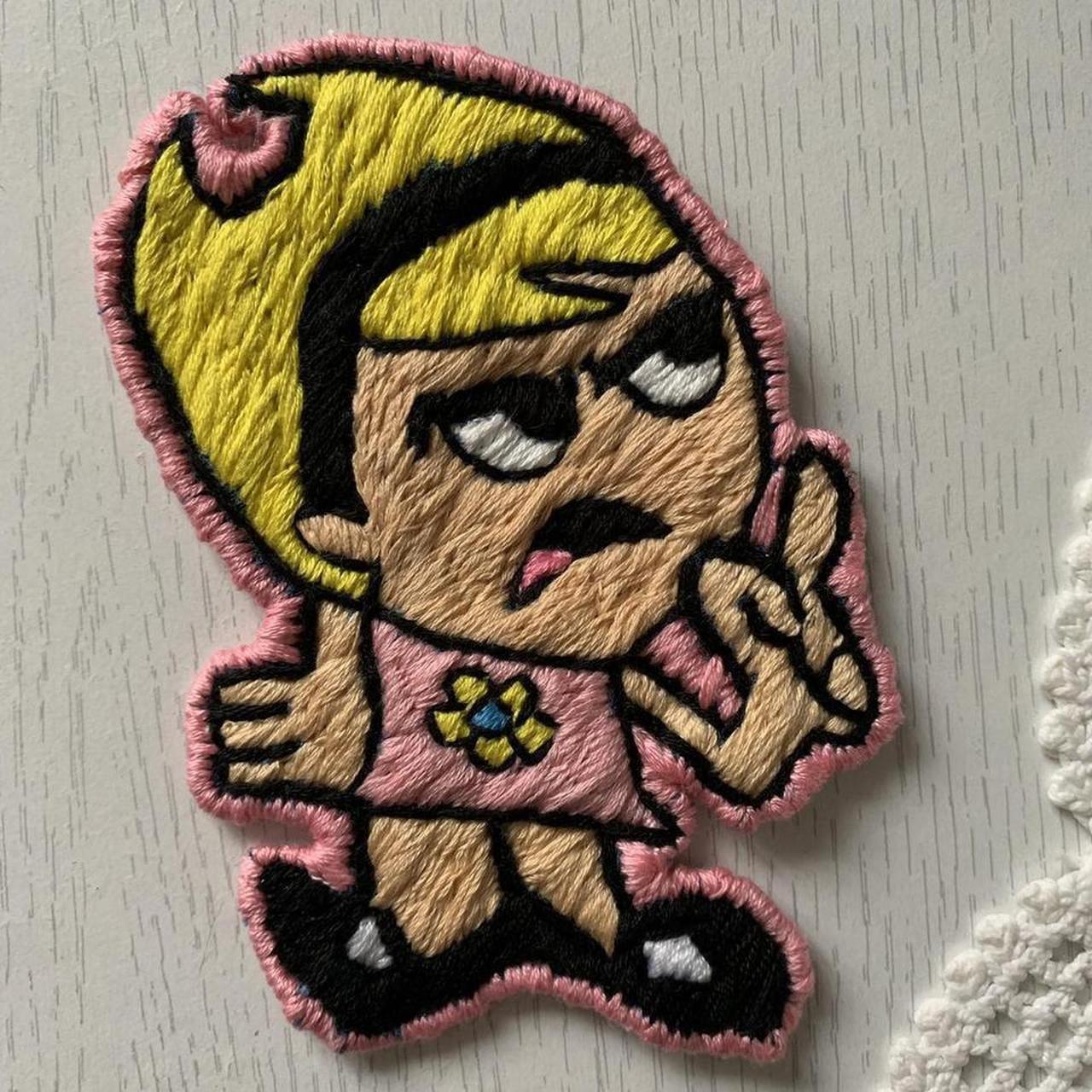 Mandy embroidery patch 🌼 Mandy from The Grim... - Depop