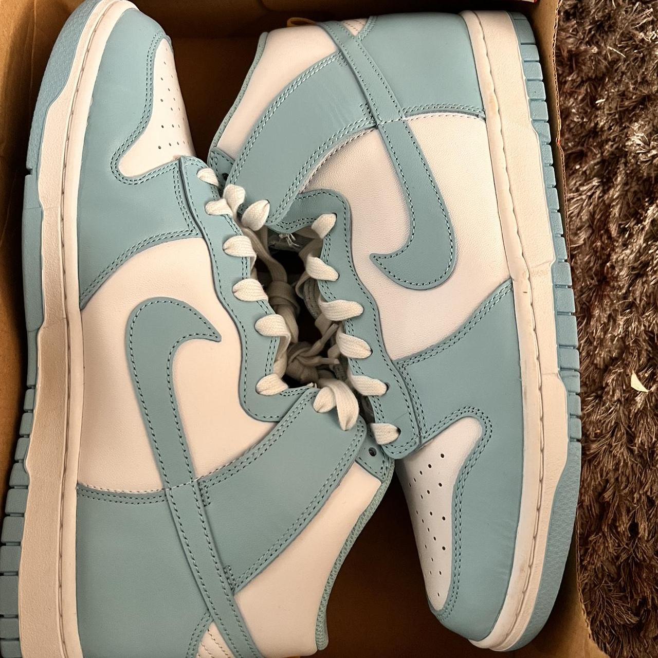 Nike unc Dunk high Brand new Dead stock size 10 uk - Depop