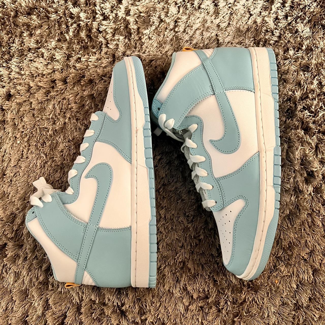 Nike unc Dunk high Brand new Dead stock size 10 uk - Depop