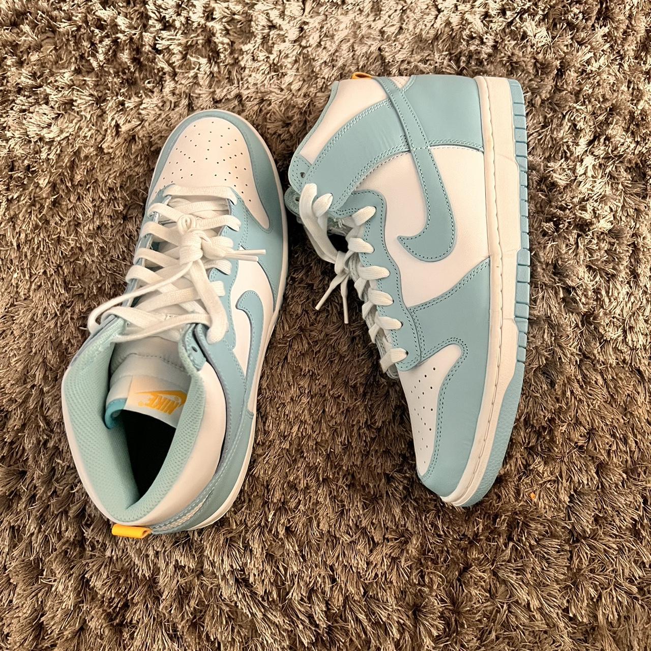 Nike unc Dunk high Brand new Dead stock size 10 uk - Depop