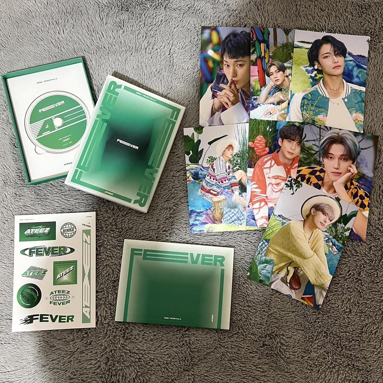 ATEEZ- ZERO: FEVER PART 3 Version: Style A... - Depop