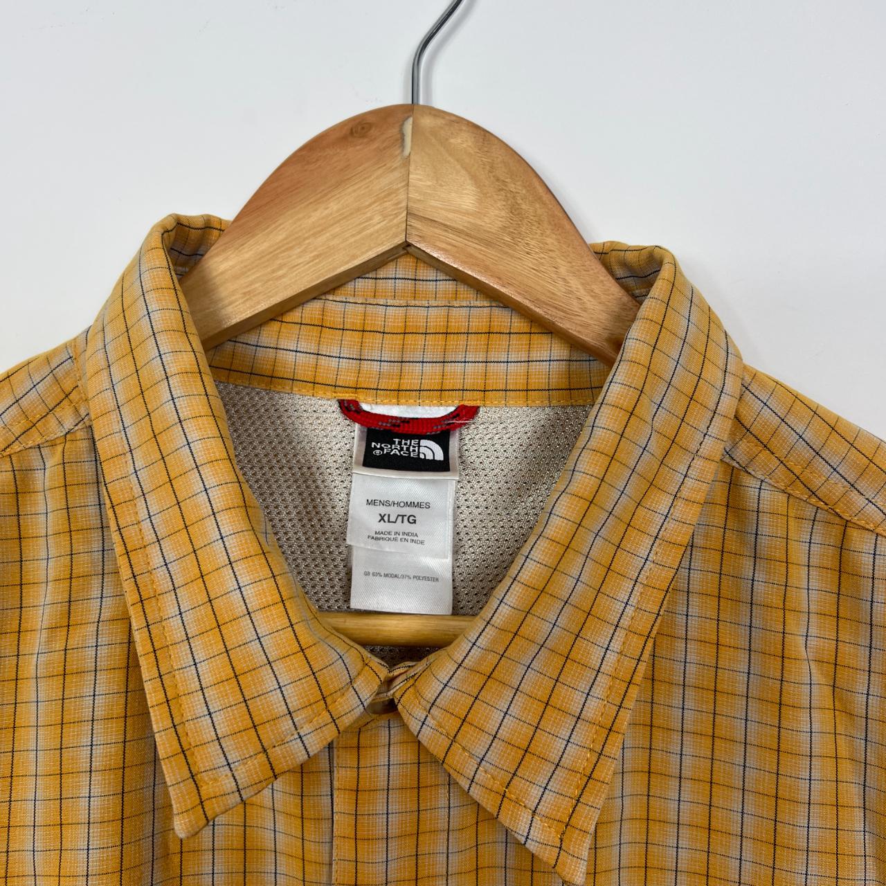 The North Face check summer shirt walking hiking... - Depop