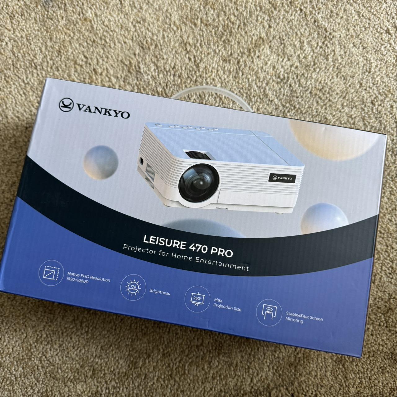 Vankyo Leisure 470 Pro portable projector for home... | Depop