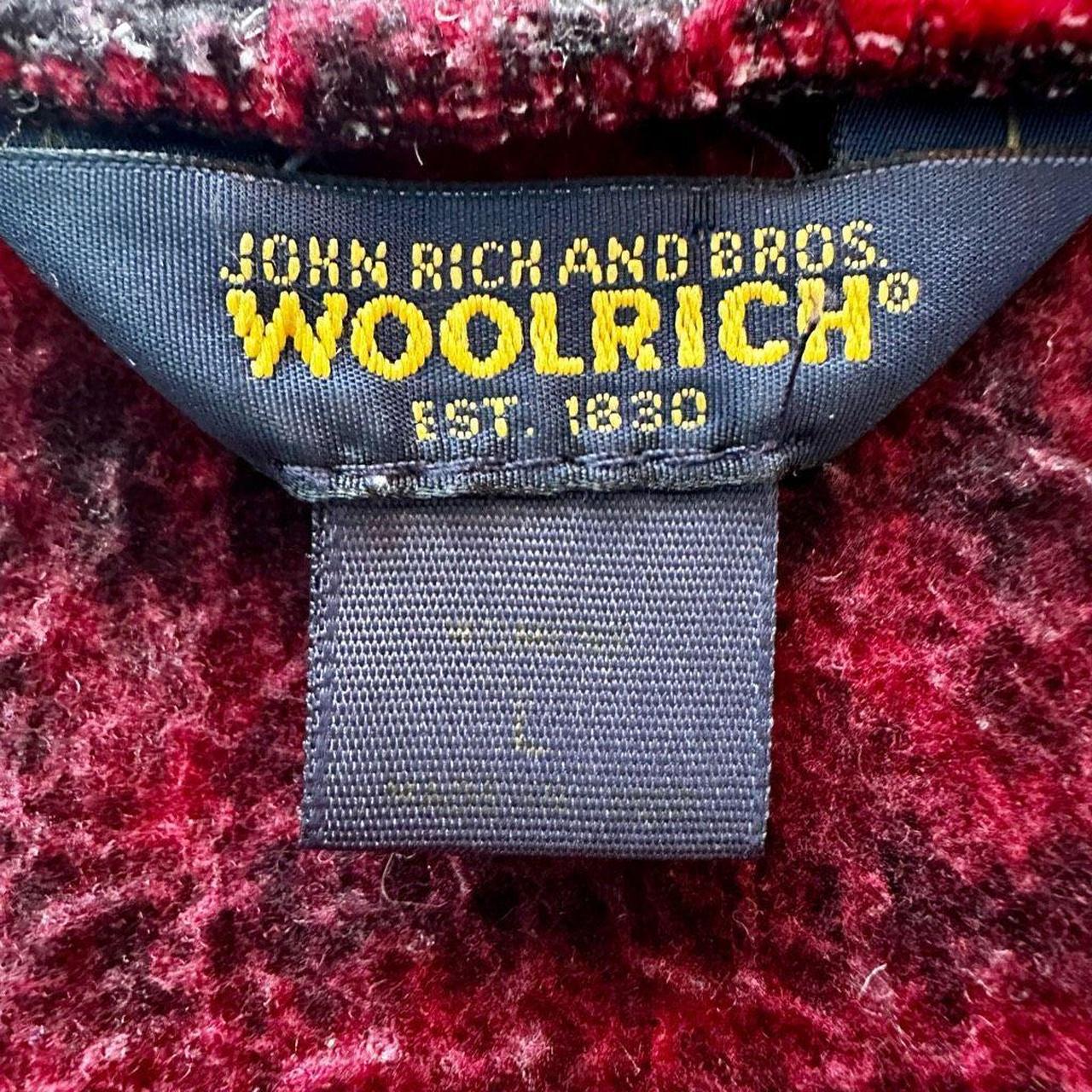 Vintage Woolrich Red + Black Winter Themed Fleece... - Depop Vintage Woolrich Red + Black Winter Themed Fleece... - Depop