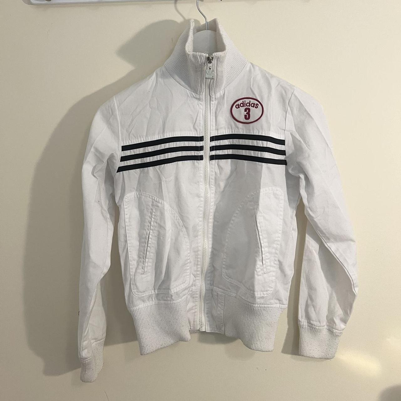 repop adidas jacket zip up size s - Depop