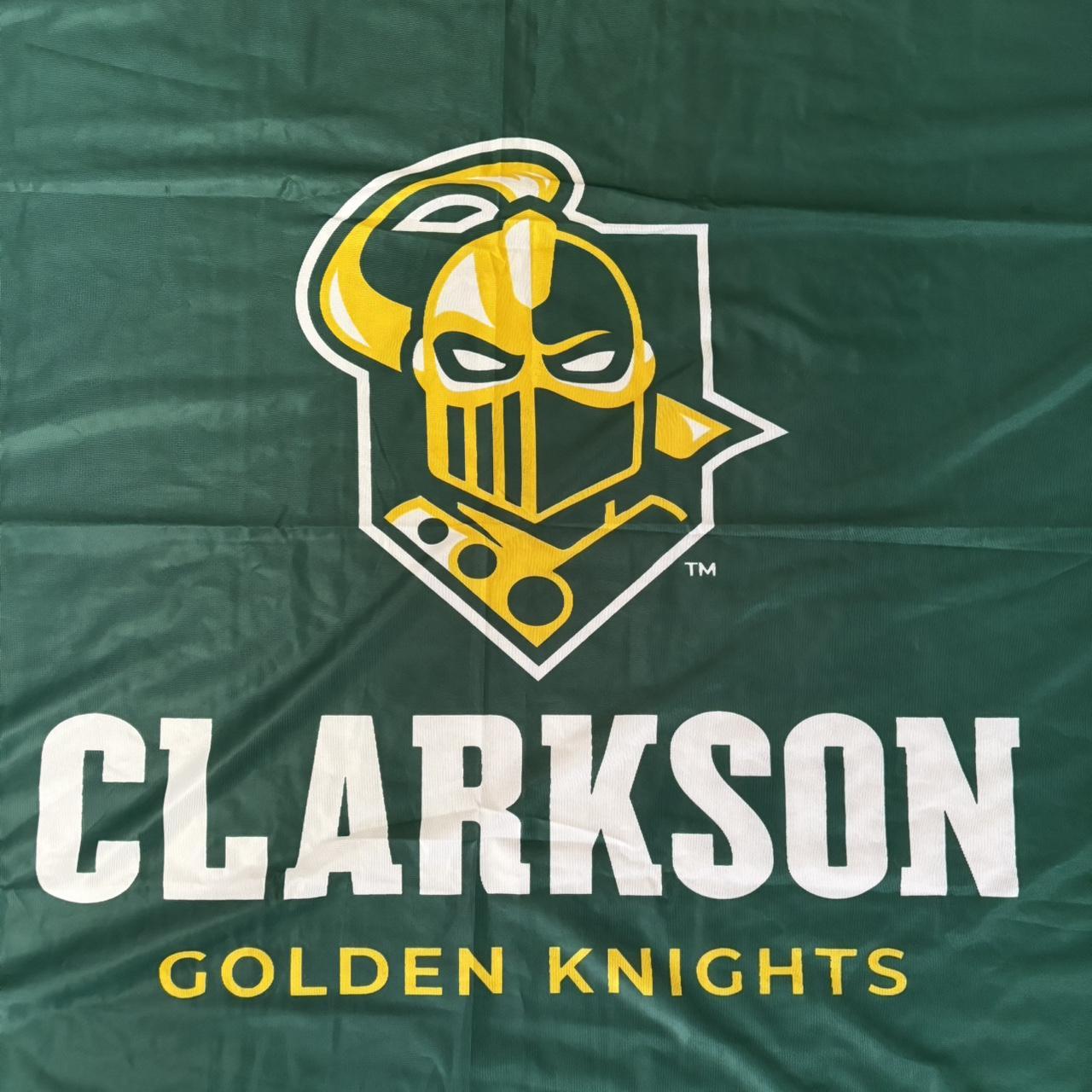 Golden Knights Flag Clarkson University Flag... | Depop