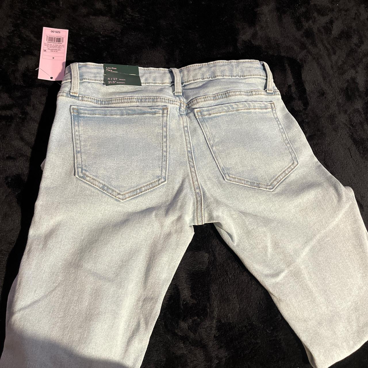 Target Wild Fable low rise flare jeans size 4 - Depop