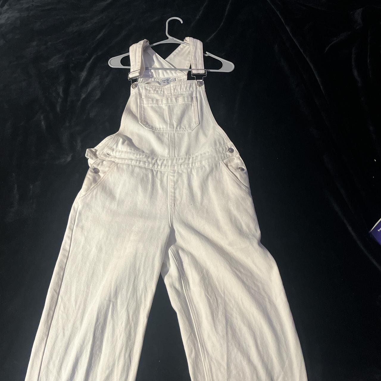 White princess polly overalls. Size 2 - Depop