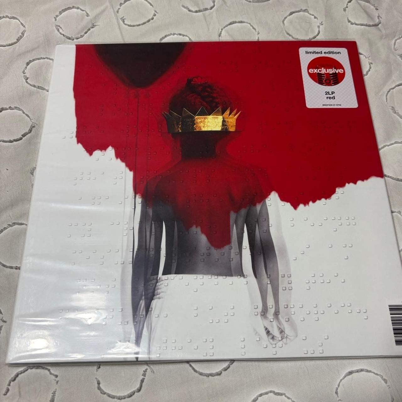 rihanna - ANTI target exclusive red vinyl | Depop