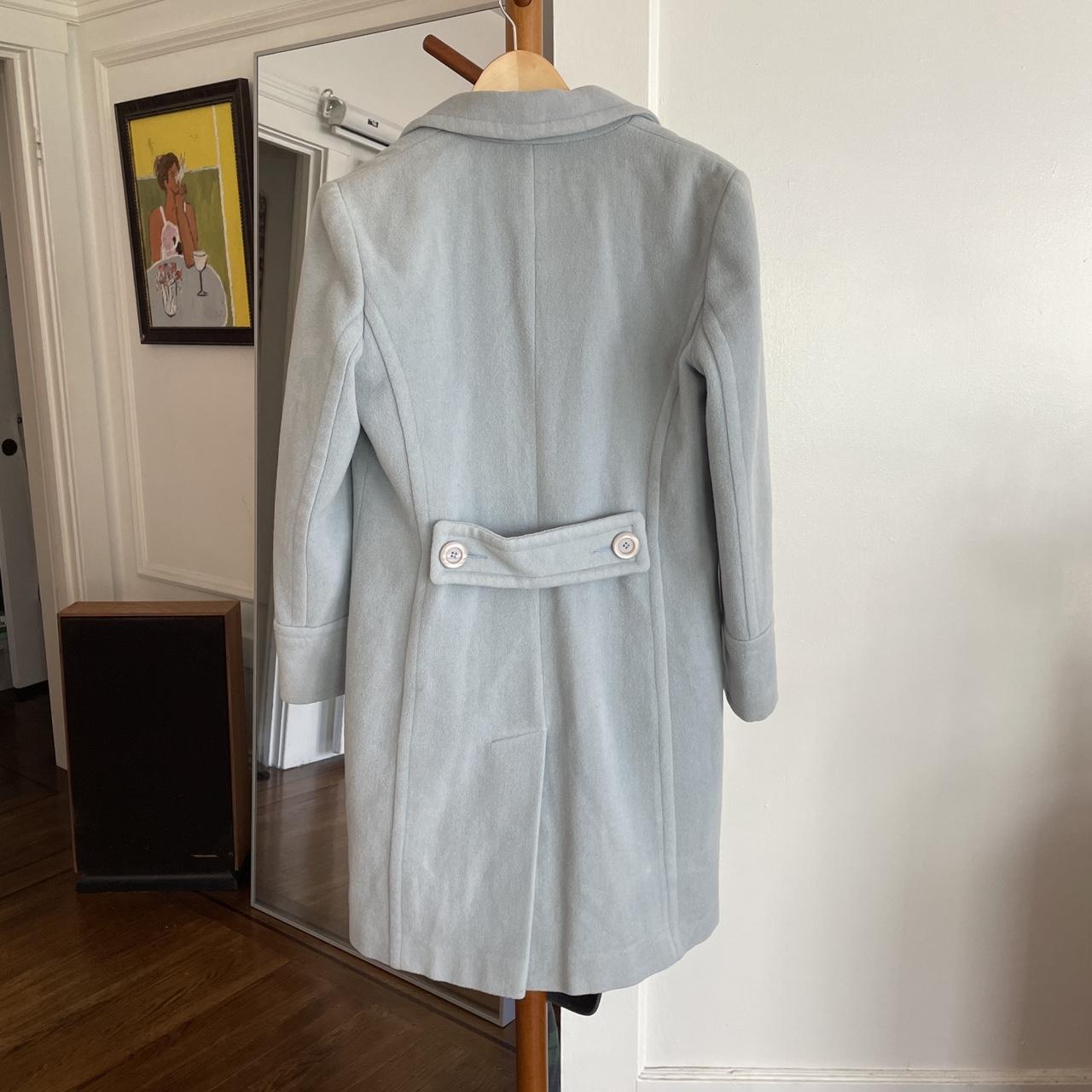 Vintage 1960s style Baby Blue Powder Blue Cute Pea... - Depop
