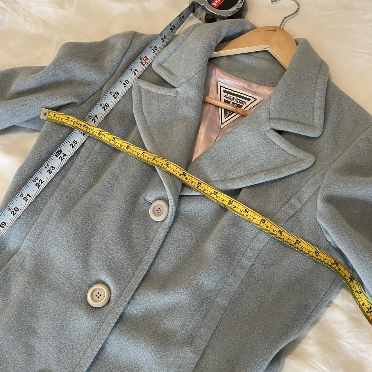 Vintage 1960s style Baby Blue Powder Blue Cute Pea... - Depop