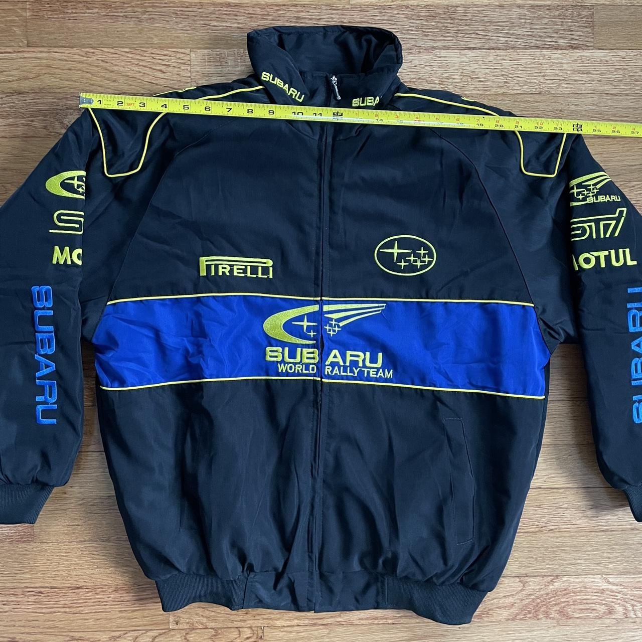 Formula 1 Subaru Racing Jacket Men’s F1 Embroidered... | Depop