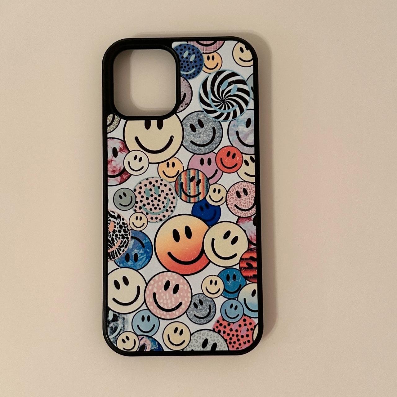 iphone 12 pro smiley face case - Depop