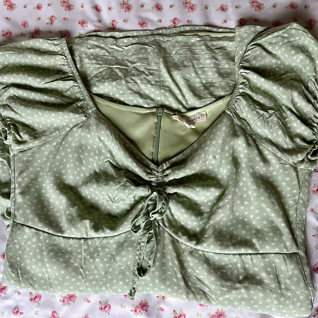 pacsun light green sundress! worn a couple times.... - Depop